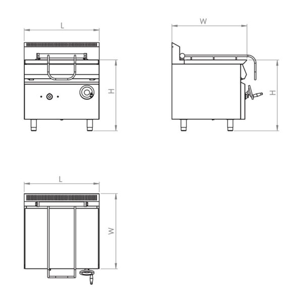 ELECTRIC TILTING BRATT PANS - Masria Store